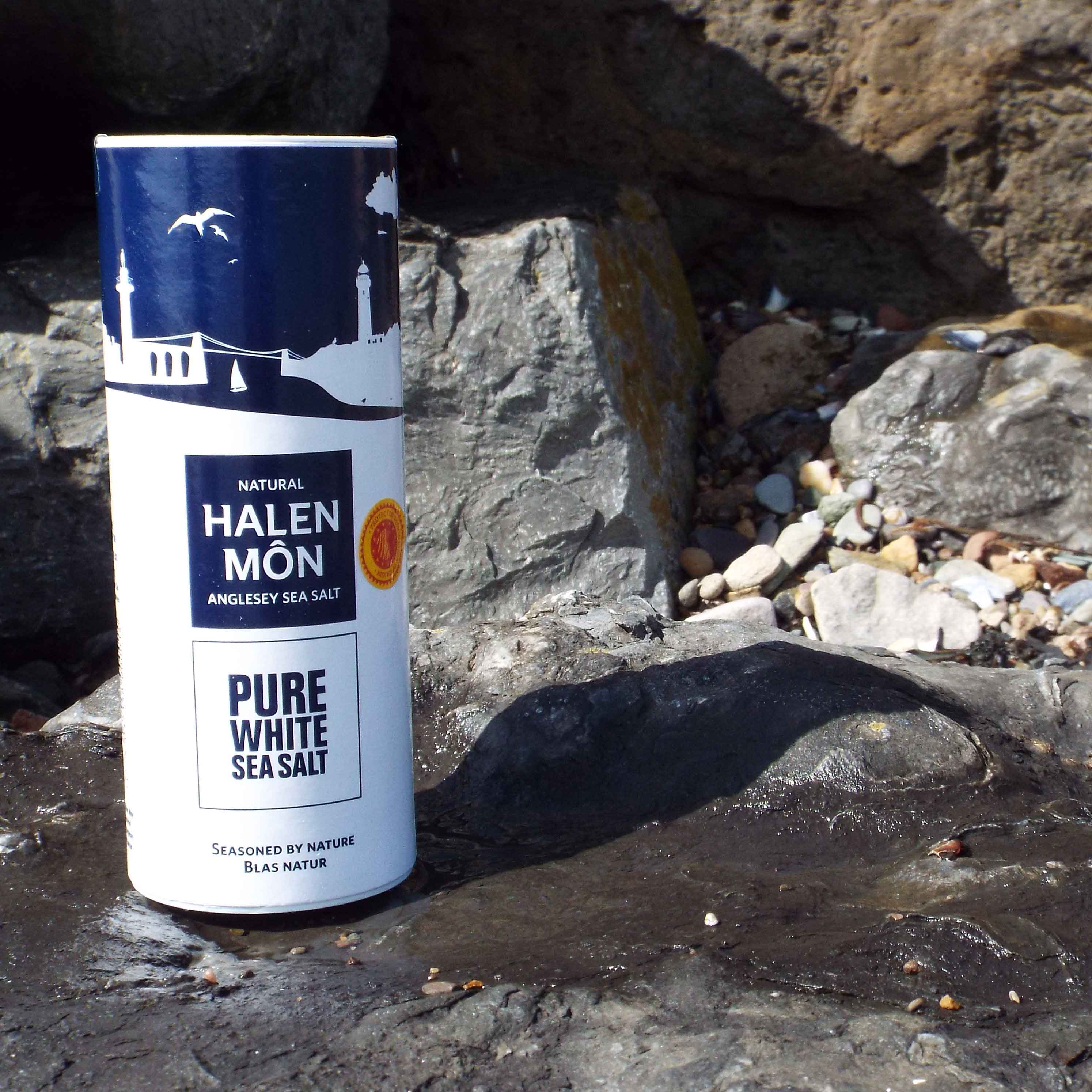 Pure White Sea Salt 250g | Halen Môn
