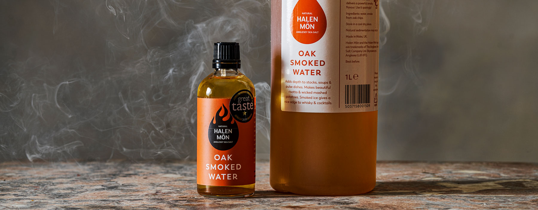 Oak Smoked Water - Halen Môn